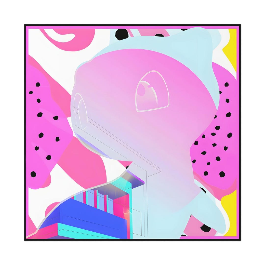 Mew Poster - Etsy