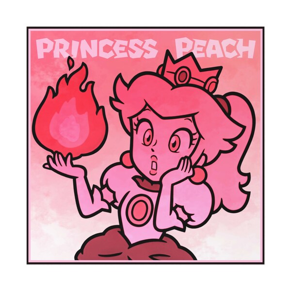 Peach Poster - Etsy UK