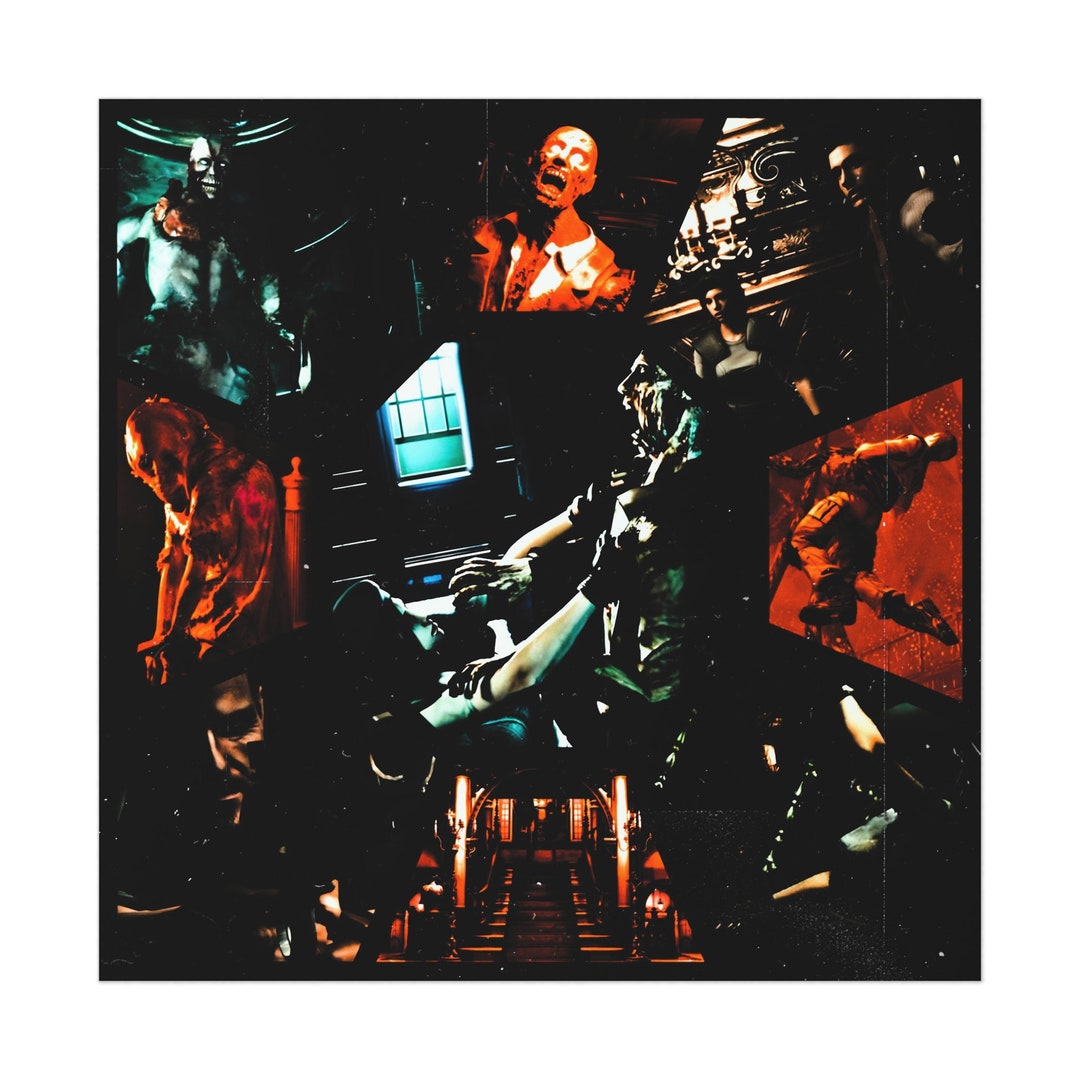 Resident Evil Collage Poster Classic Variant - Etsy Canada
