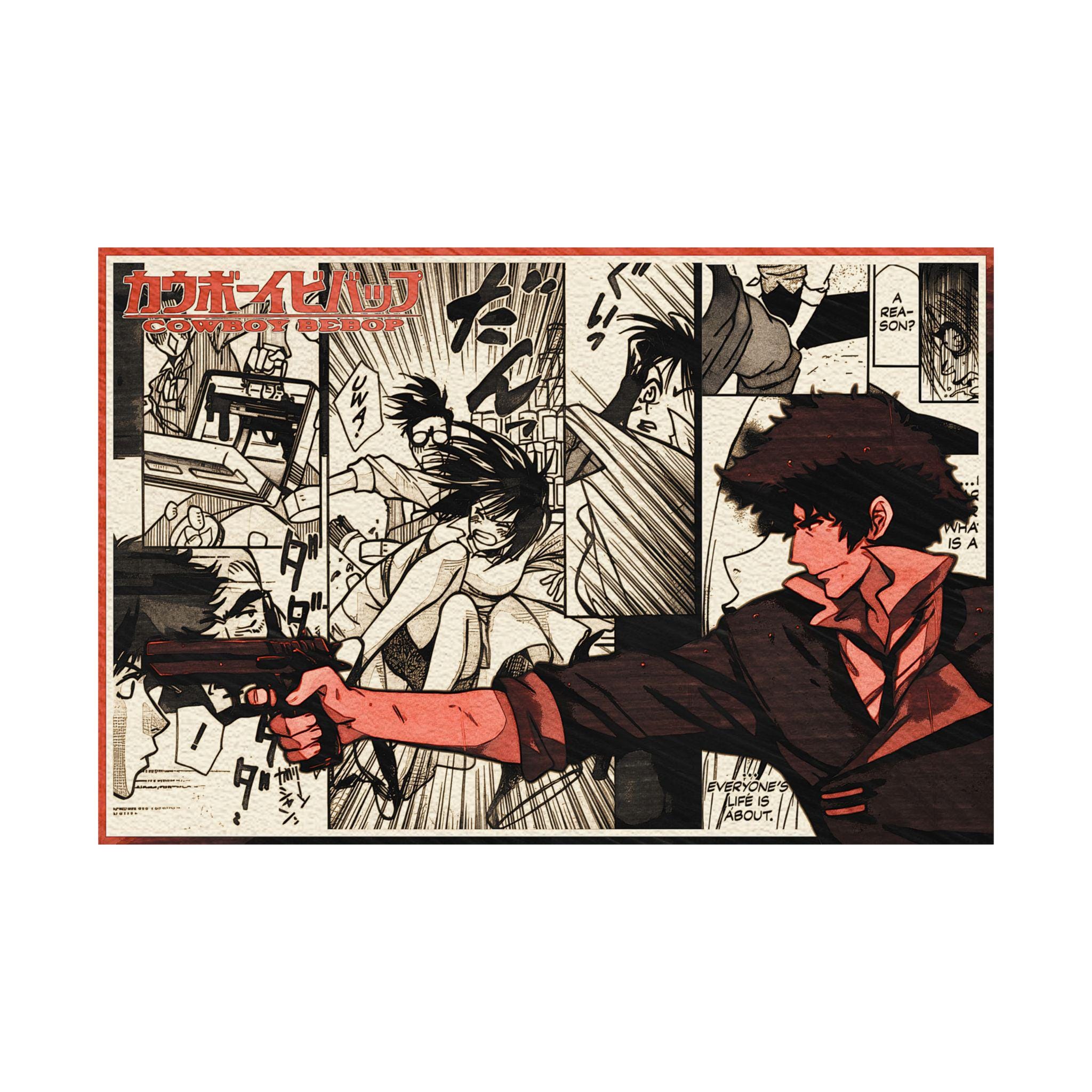 Cowboy Bebop Poster Etsy