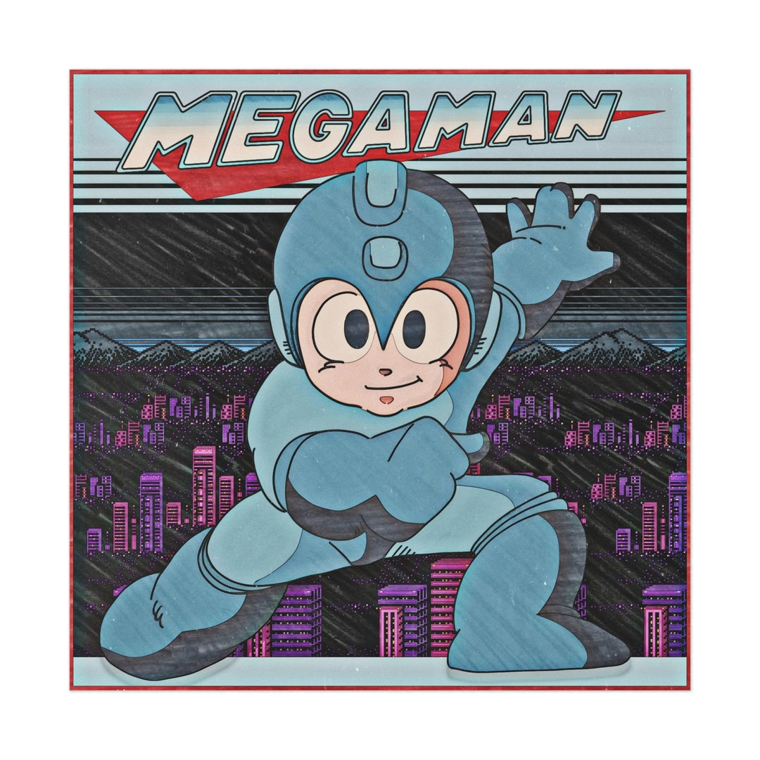 Mega Man Poster - Etsy