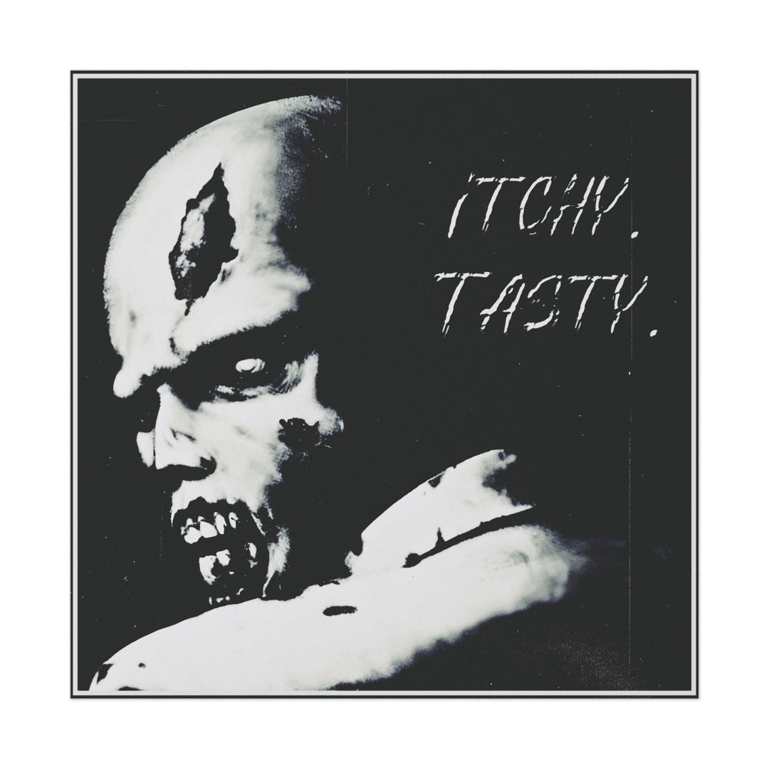 Itchy Tasty Resident Evil Poster - Etsy
