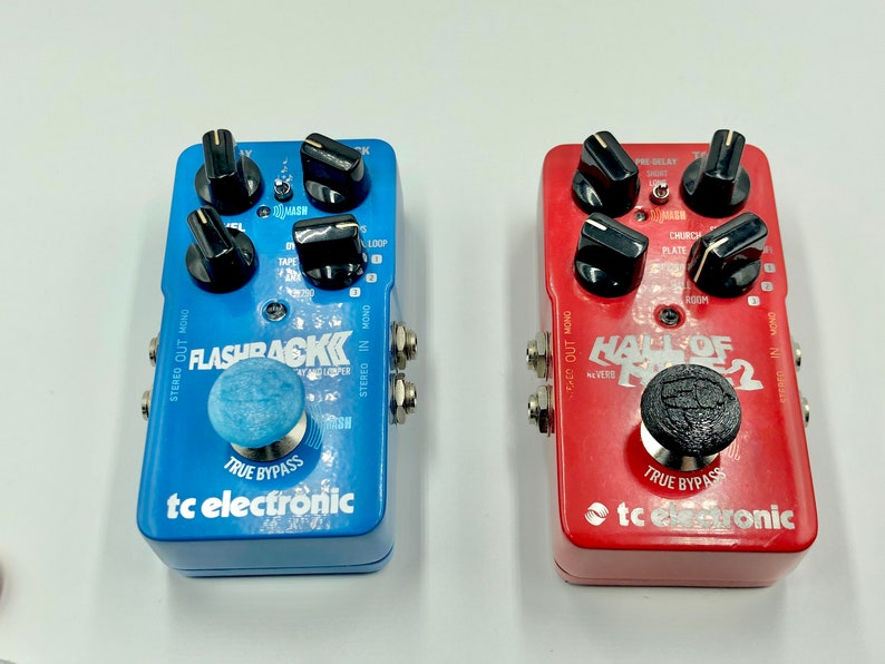 Mash-style Pedal Footswitch Topper for TC Electronic Pedals and ...
