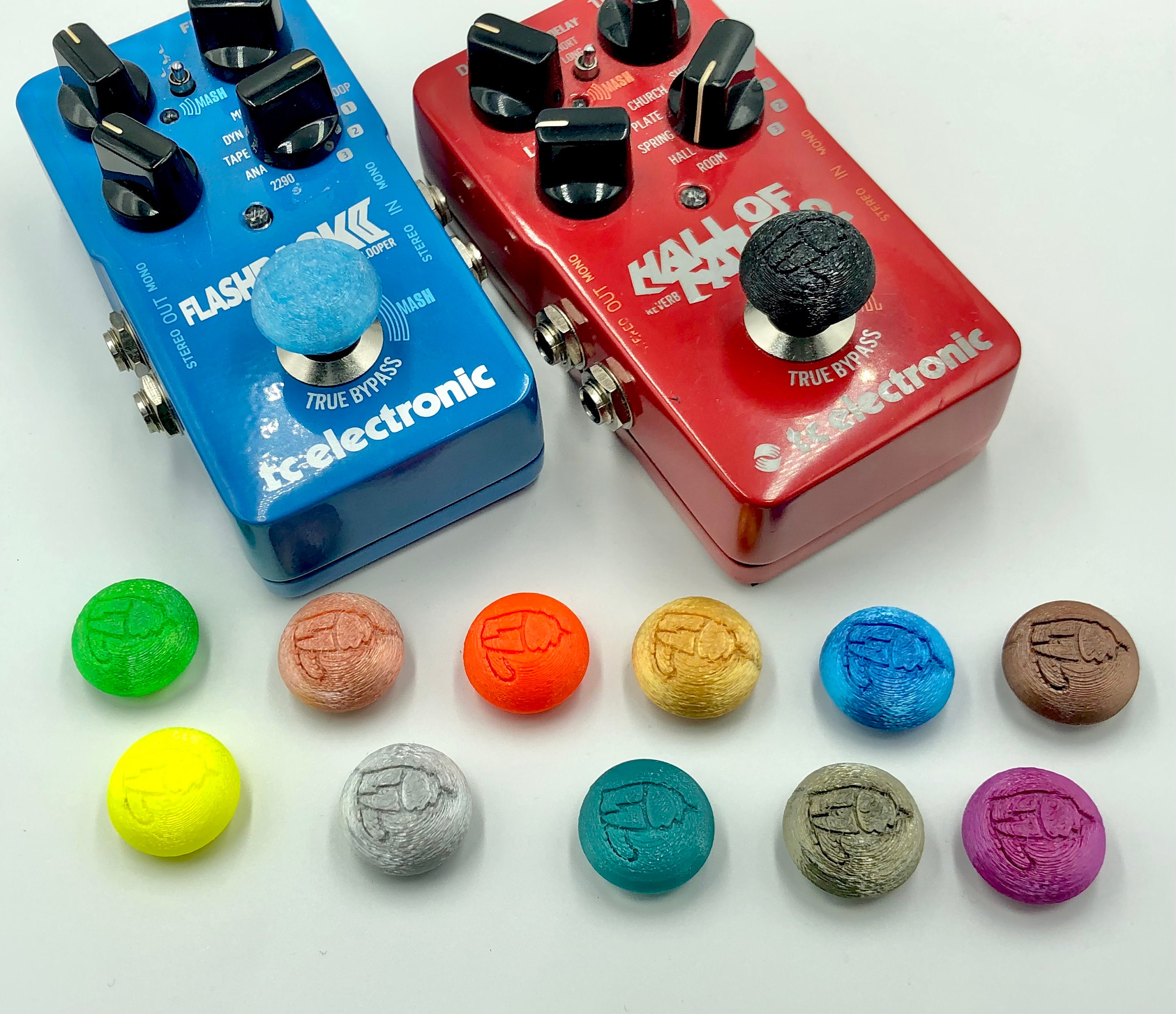 Mash-style Pedal Footswitch Topper for TC Electronic Pedals and ...