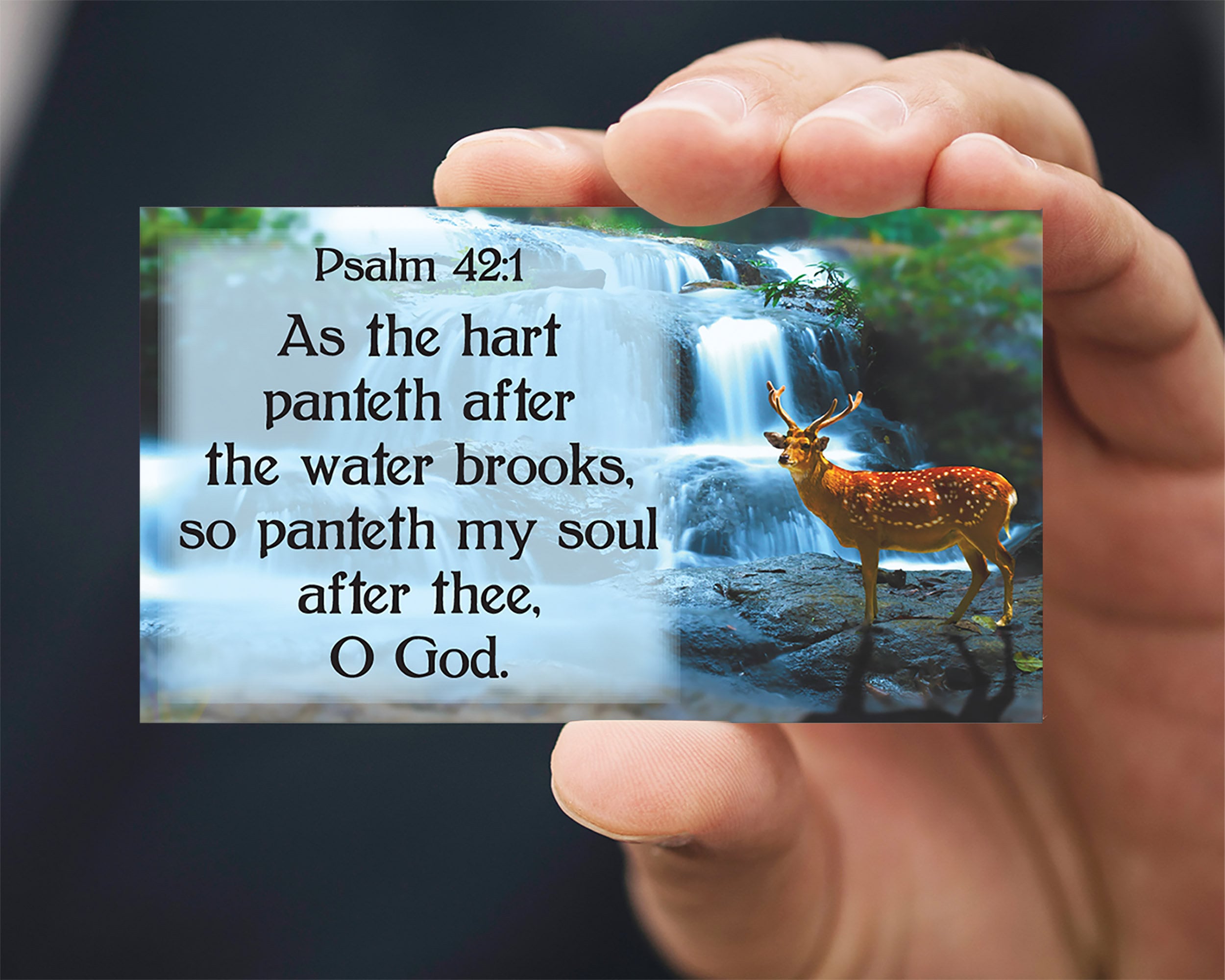 Bible Scripture Verse Magnets - Set 01- KJV - Christian Faith Fridge ...