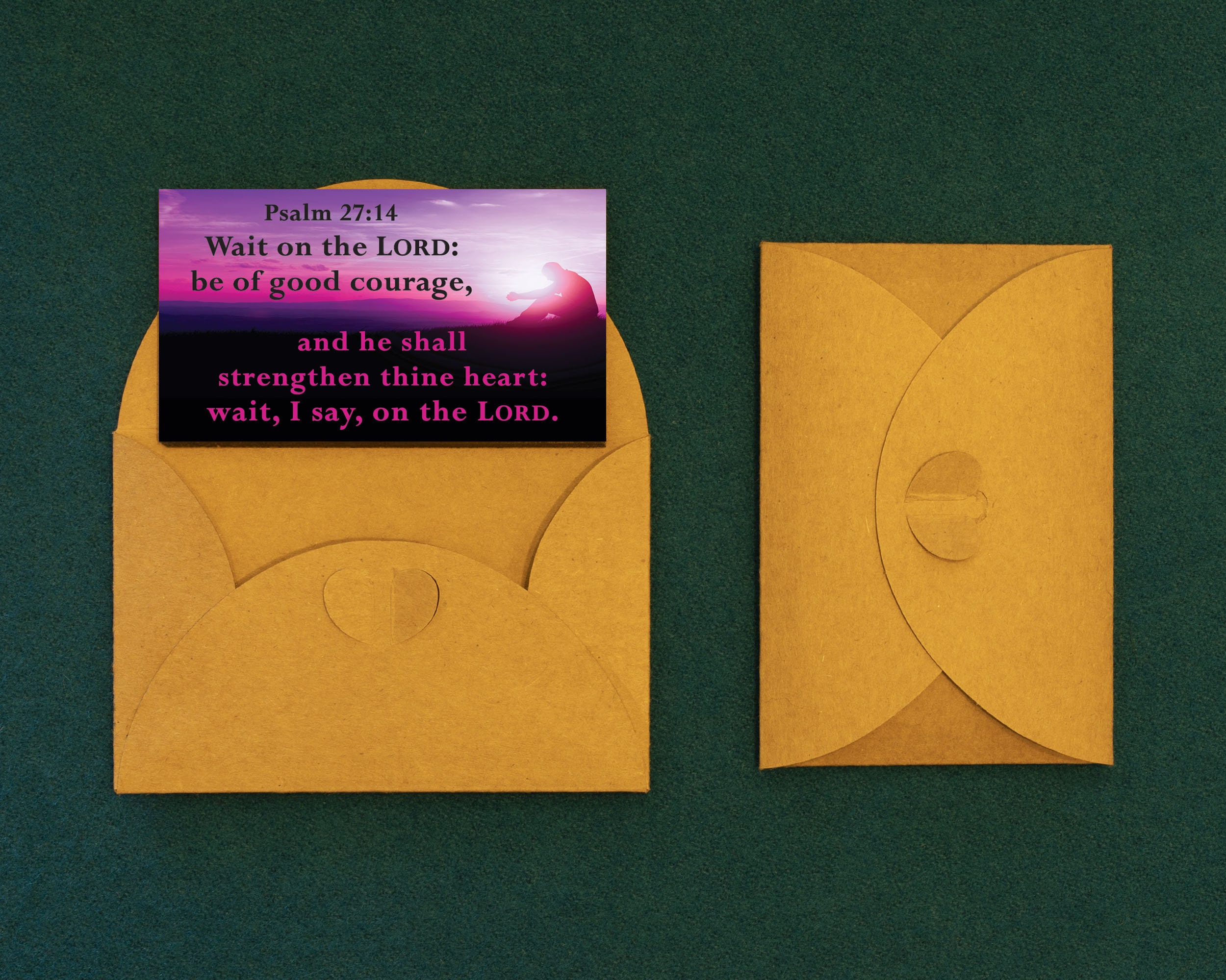 Bible Scripture Verse Magnets - Set 01- KJV - Christian Faith Fridge ...