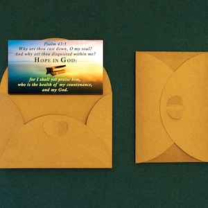 Bible Scripture Verse Magnets - Set 01- KJV - Christian Faith Fridge ...