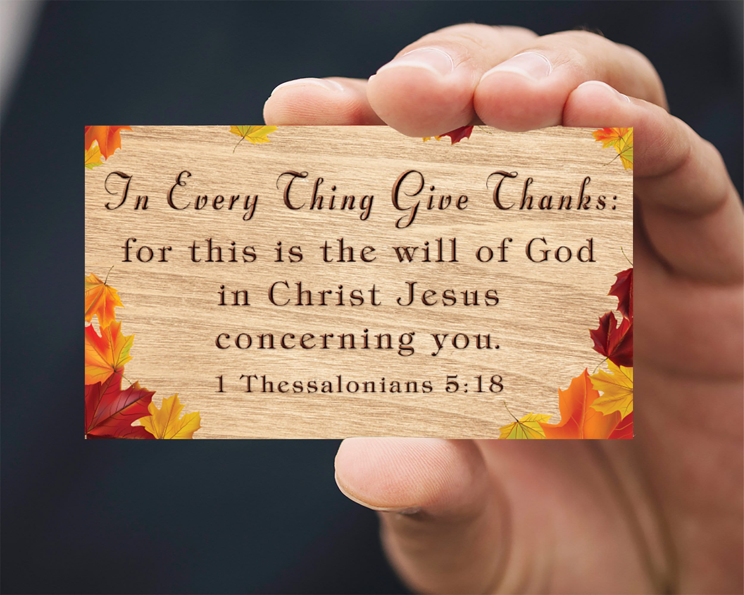 Bible Scripture Verse Magnets - Thanksgiving Set - KJV - Gratitude ...