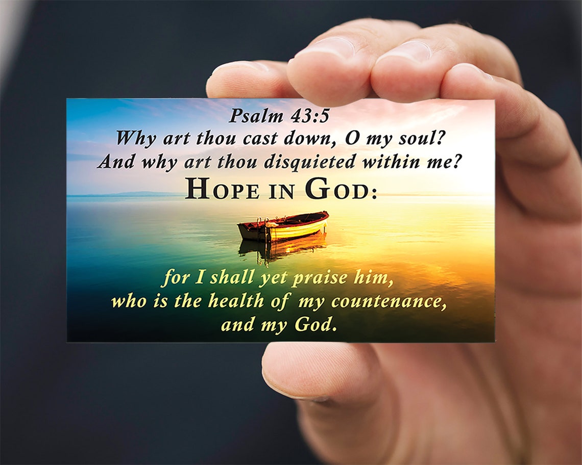 Bible Scripture Verse Magnets - Set 01- KJV - Christian Faith Fridge ...