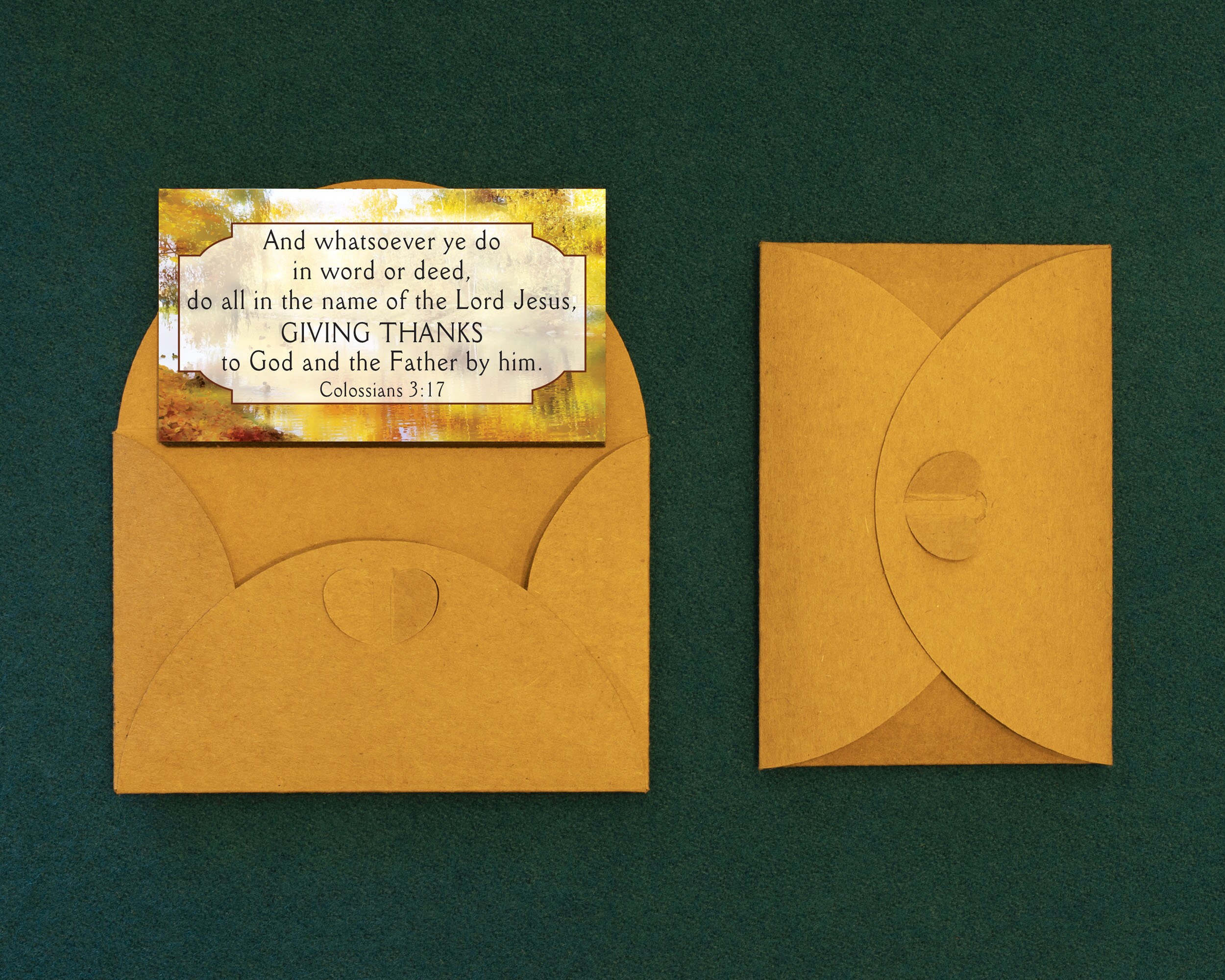 Bible Scripture Verse Magnets - Thanksgiving Set - KJV - Gratitude ...