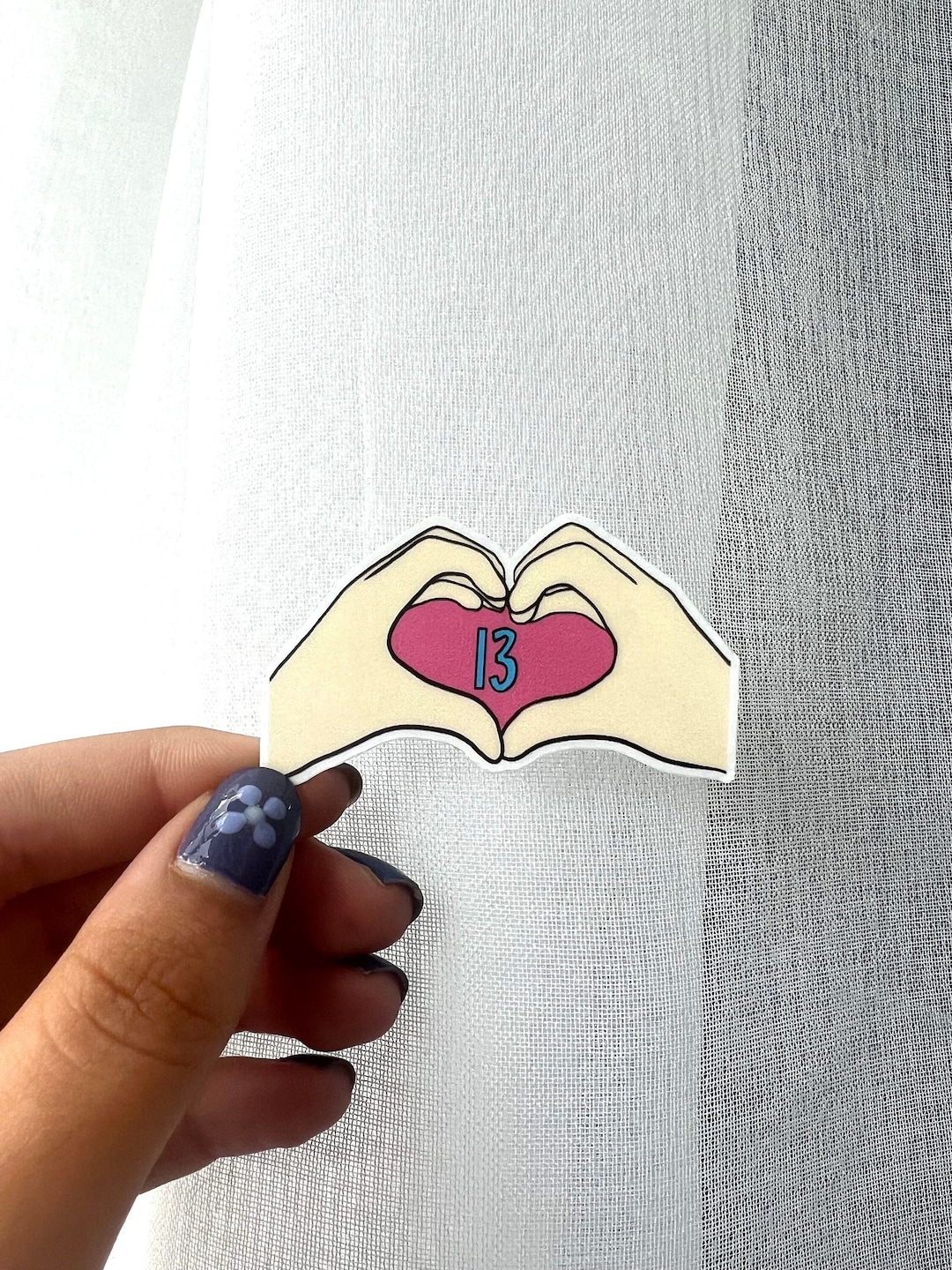 The Eras Tour Heart Hands Taylor Swift Sticker 13 Eras Tour Fearless ...