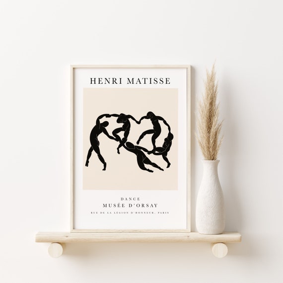 Henri Matisse the Dance Exhibition Poster Dancing Figures La - Etsy