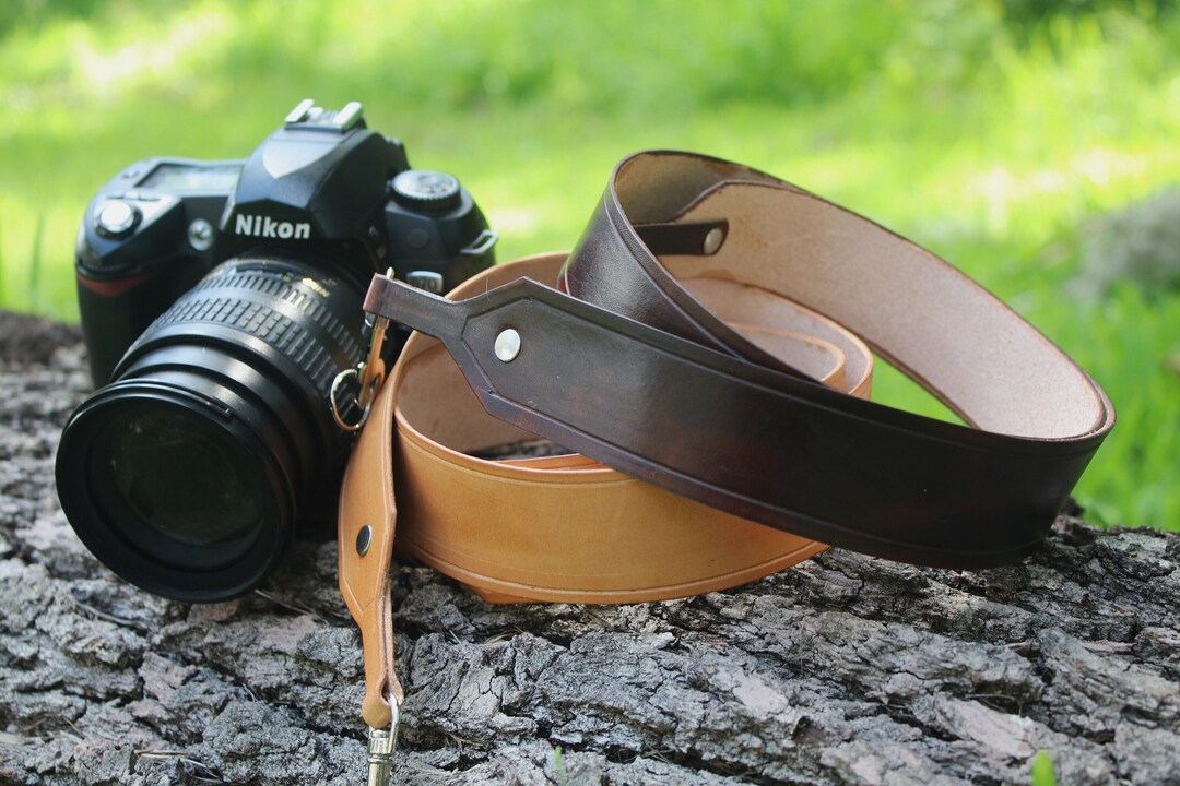 Leather Camera Strap, Minimalist Camera Accessories Neck Holder ...