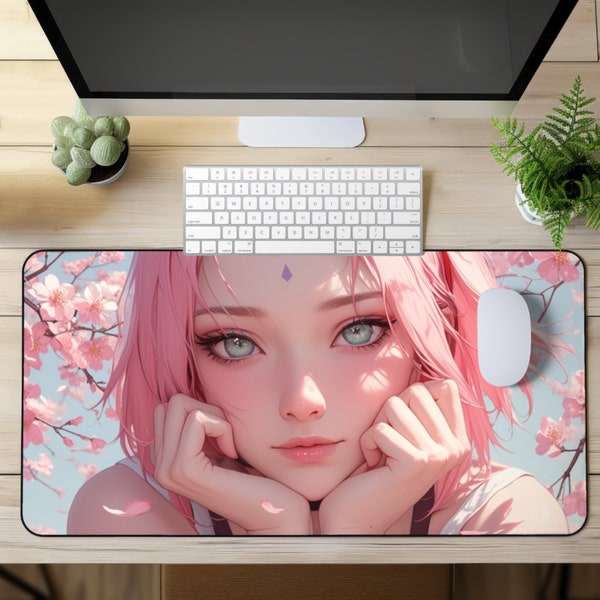 Sakura Desk Mat - Etsy