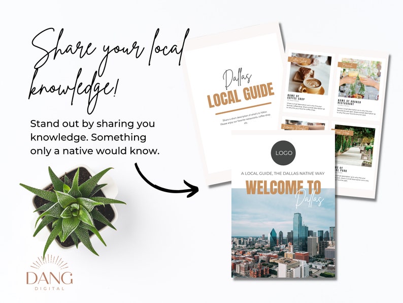 Real Estate Local Guide Template | Welcome Guide | City Guide Flyer ...