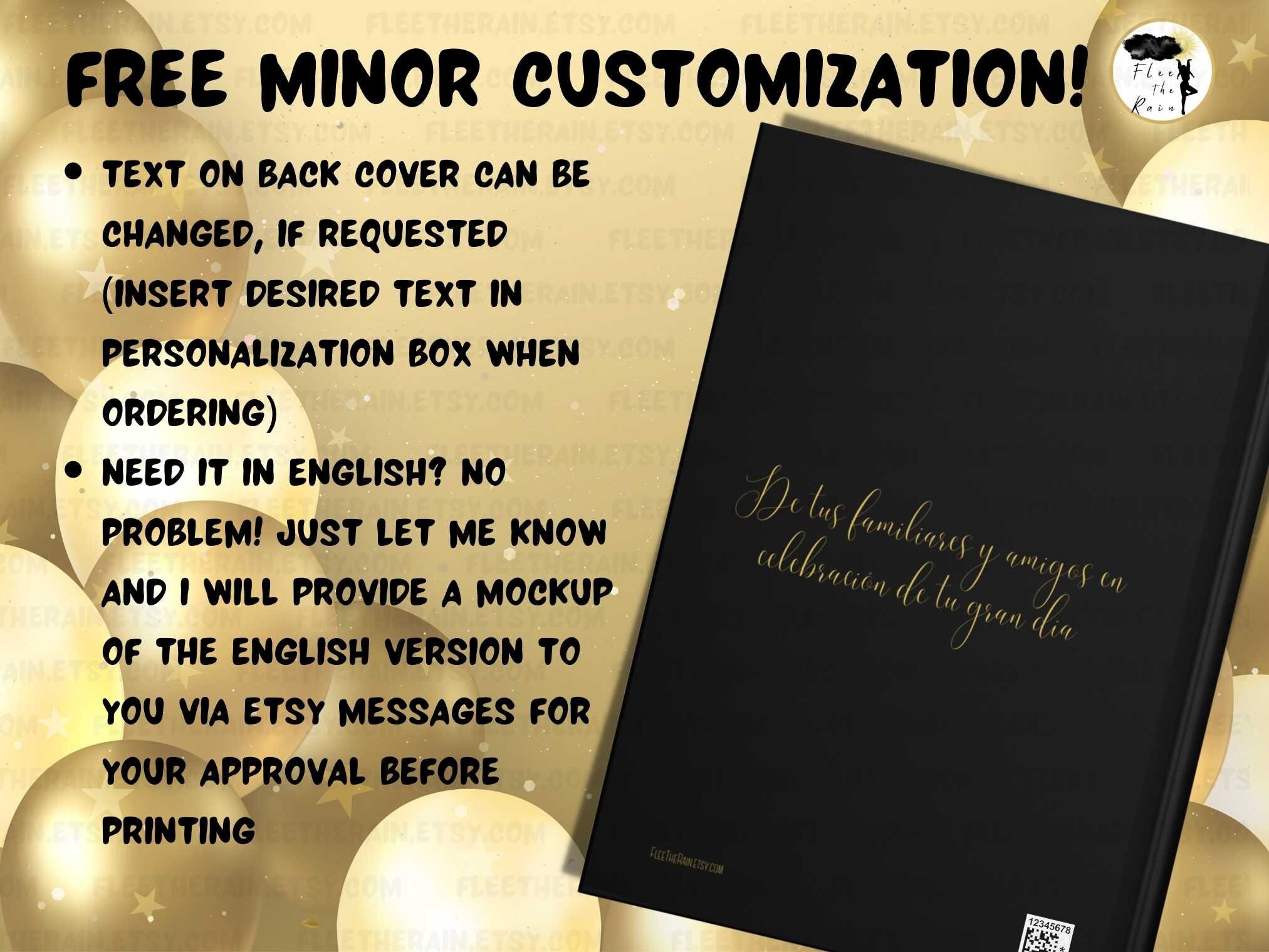 Quinceanera Mis Quince Años 15th Birthday Party Notes to the ...