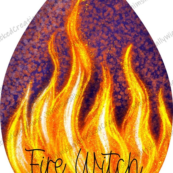 Fire Witch Png - Etsy
