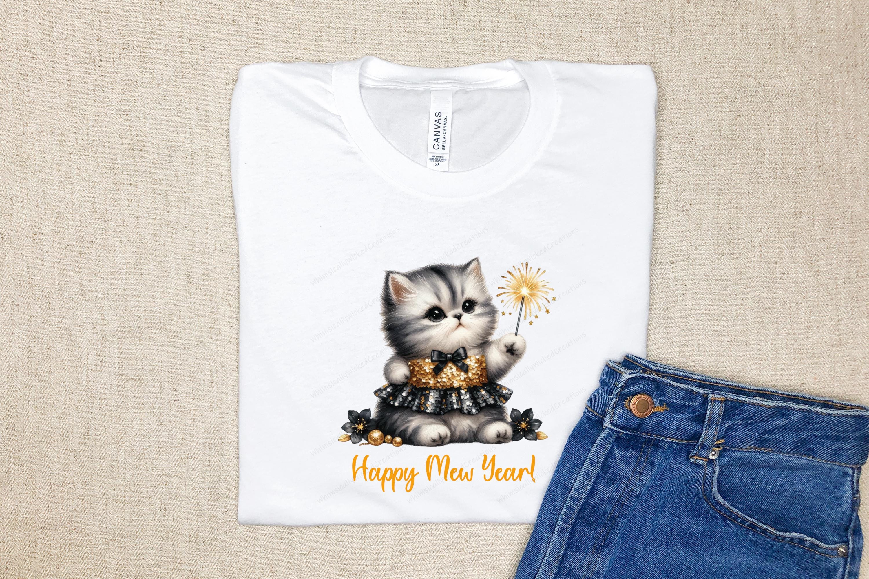 Happy Mew Year! New Years PNG - Etsy