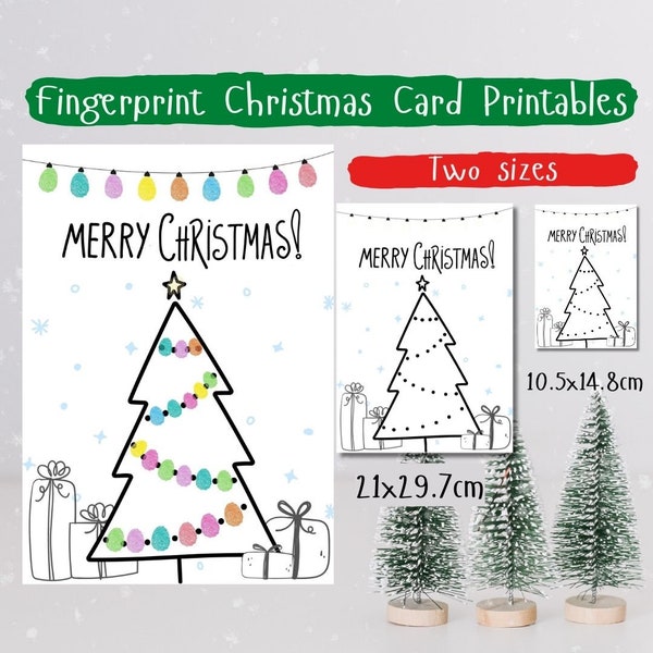 Handprint Tree Card - Etsy