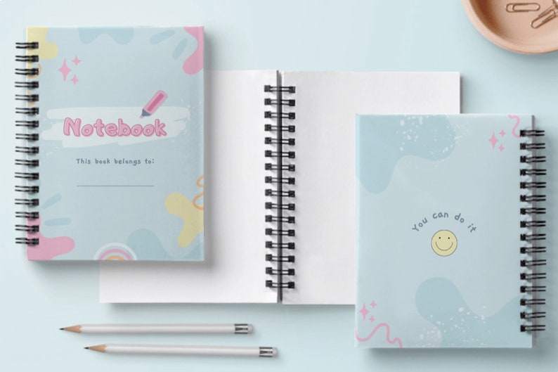 Digital/ Printable Notebook Cover - Etsy