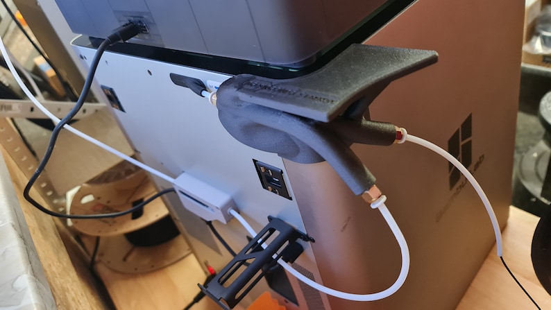 SLS Pa12 Generative Design Y-filament Splitter for Bambulab - Etsy