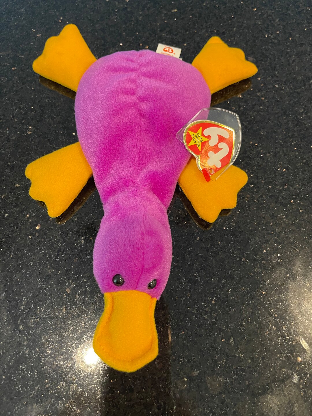 Rare /vintage Ty Beanie Baby Patti the Platypus With Tag 1-6-93 Style ...