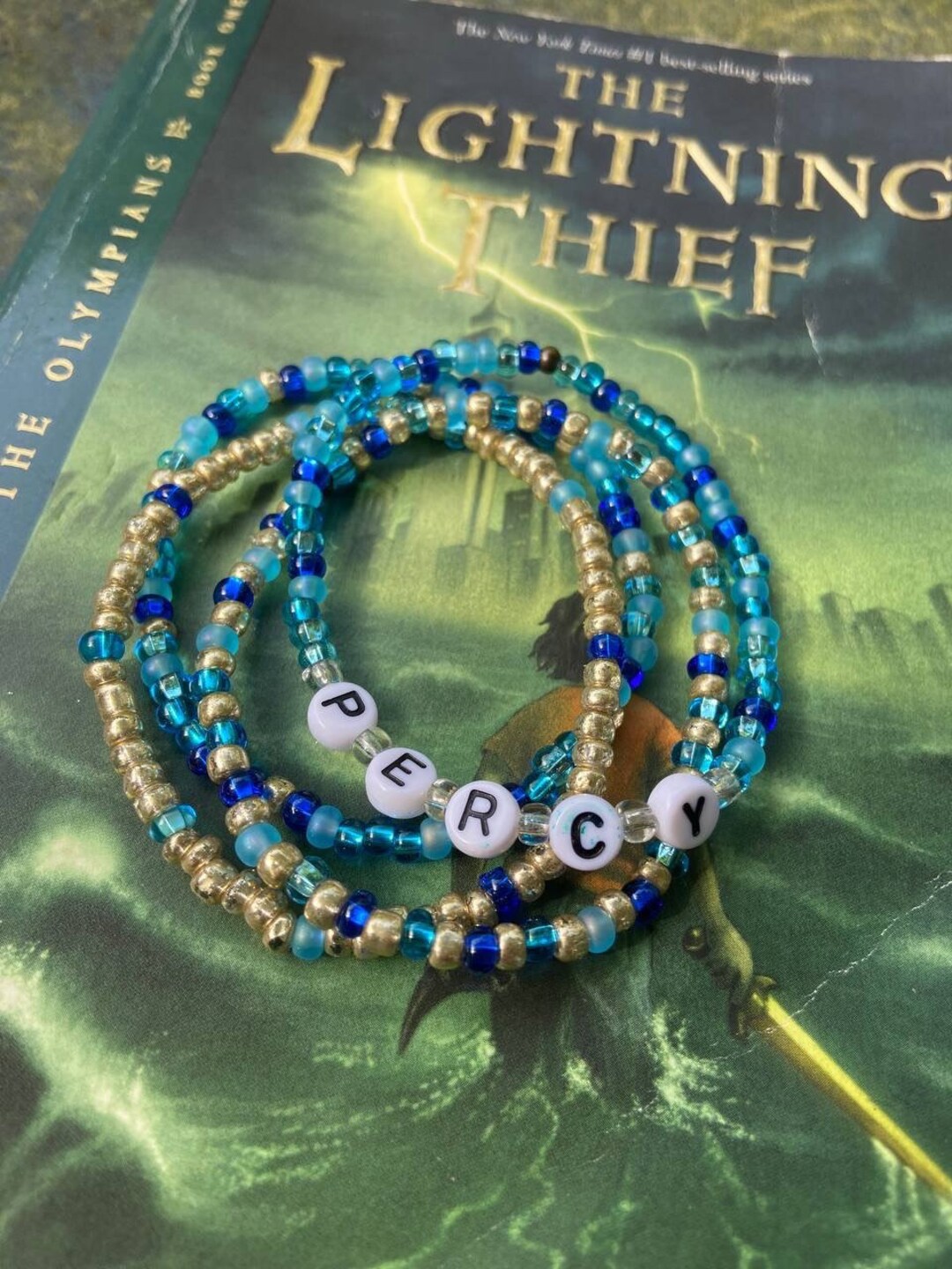 Percy Jackson Custom Bracelet - Etsy