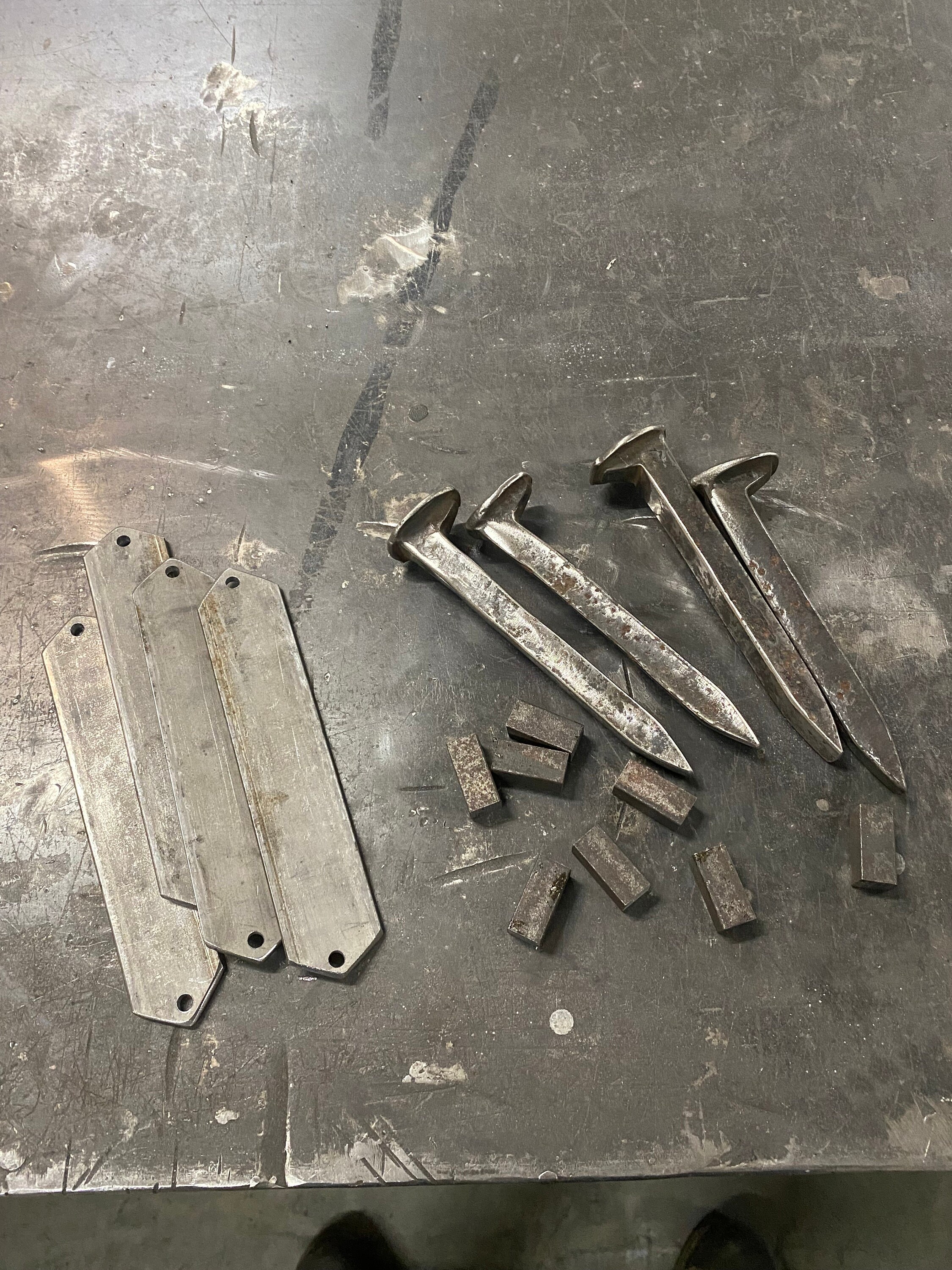 Railroad Spike Door Handle - Etsy