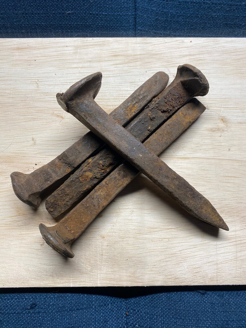 Antique Railroad Spikes - Etsy