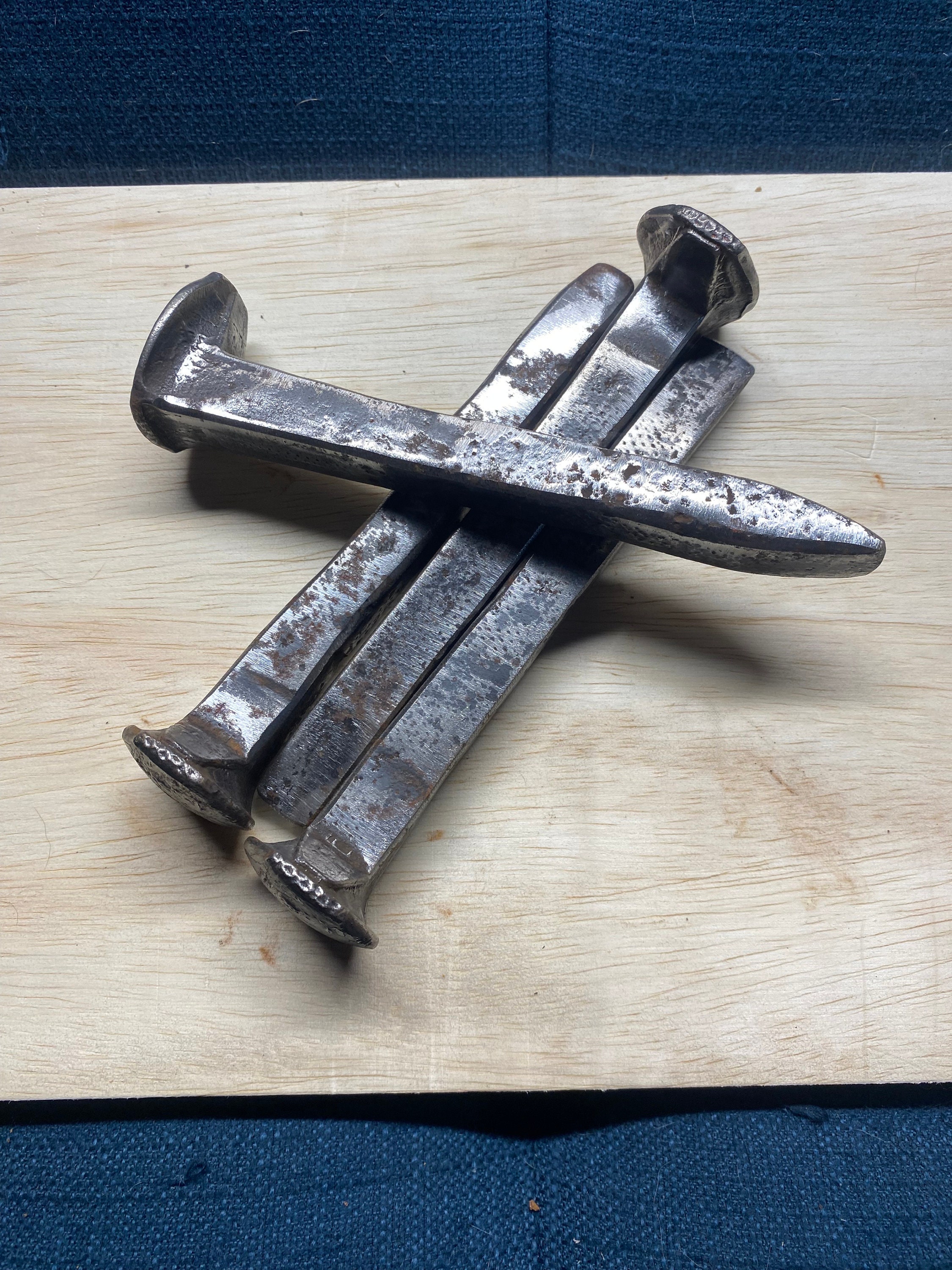Antique Railroad Spikes (refurbished) - Etsy