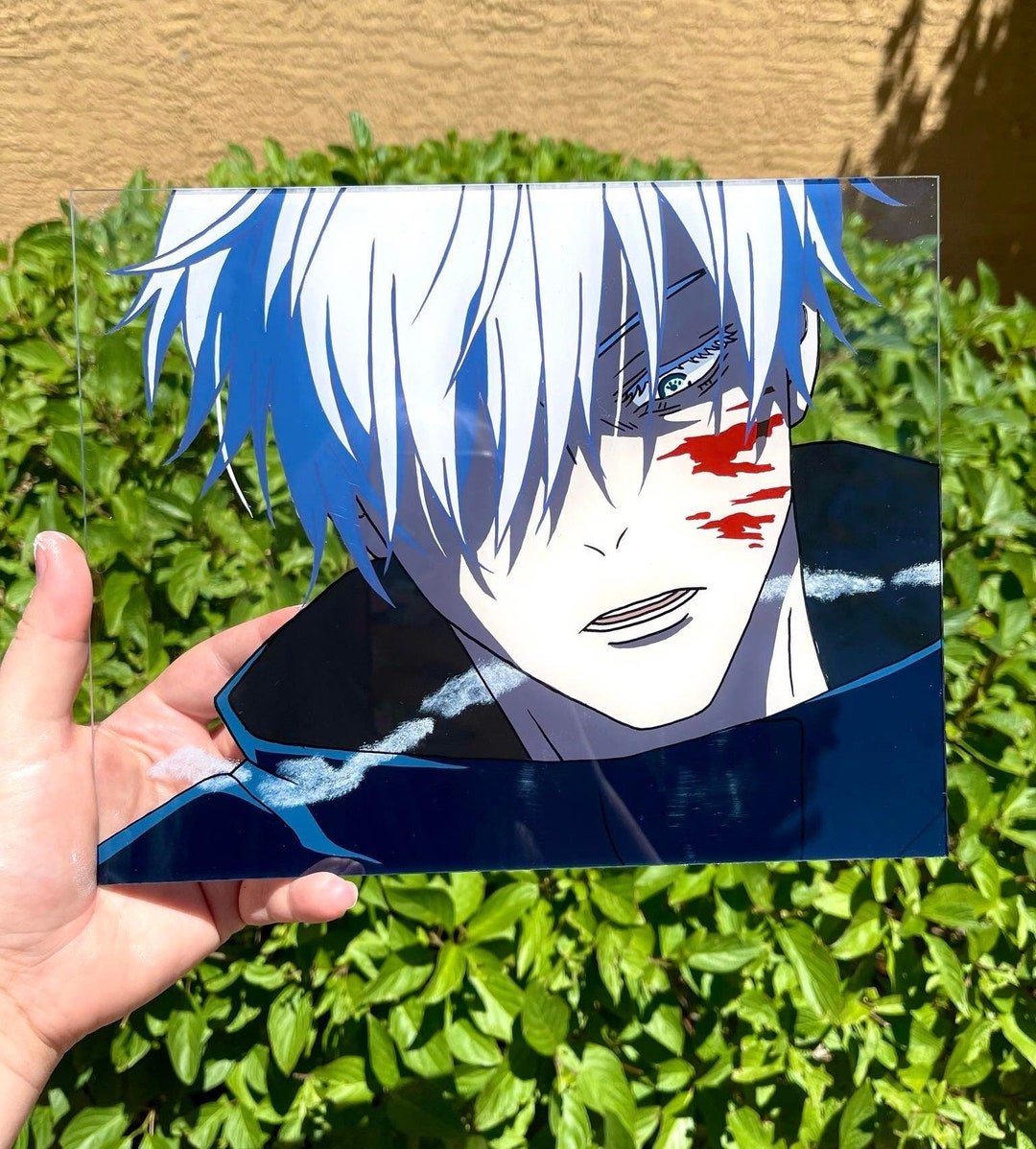 8x10 Gojo Plexiglass Painting - Etsy UK