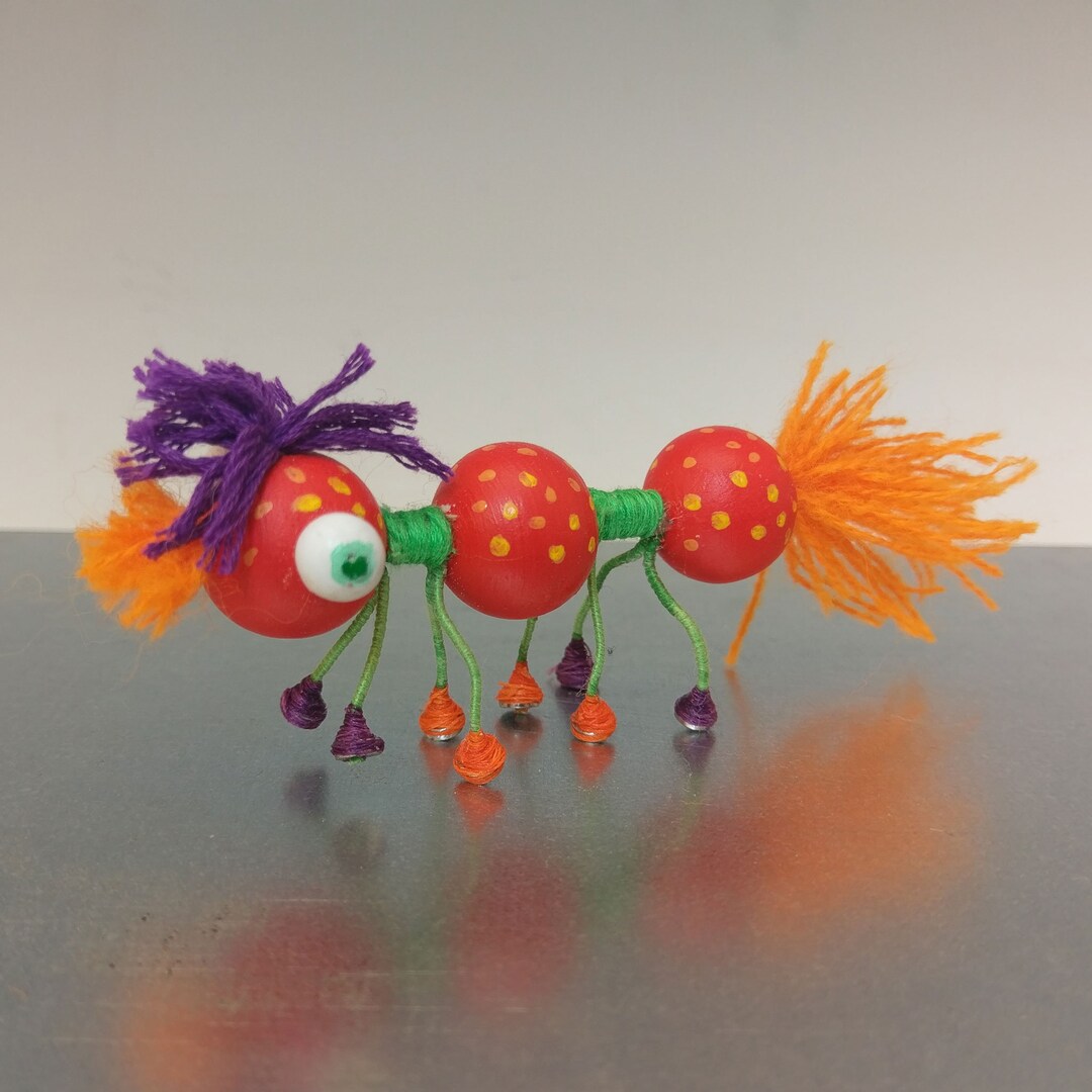 Double Ant-a-horse - Wooden, Painted, Magnetic Creature - Etsy