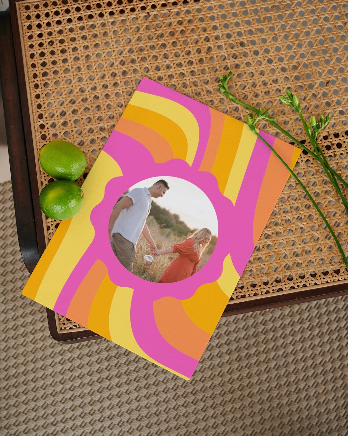 Retro Disco Wedding Invite Template - Etsy