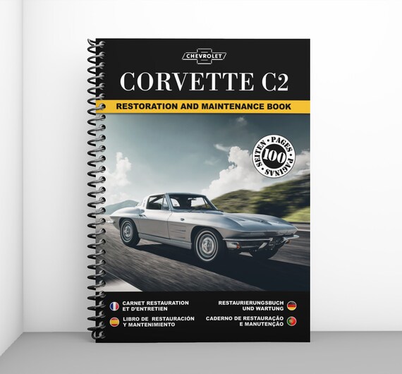CHEVROLET CORVETTE C2 Restoration and Maintenance Booklet - Etsy