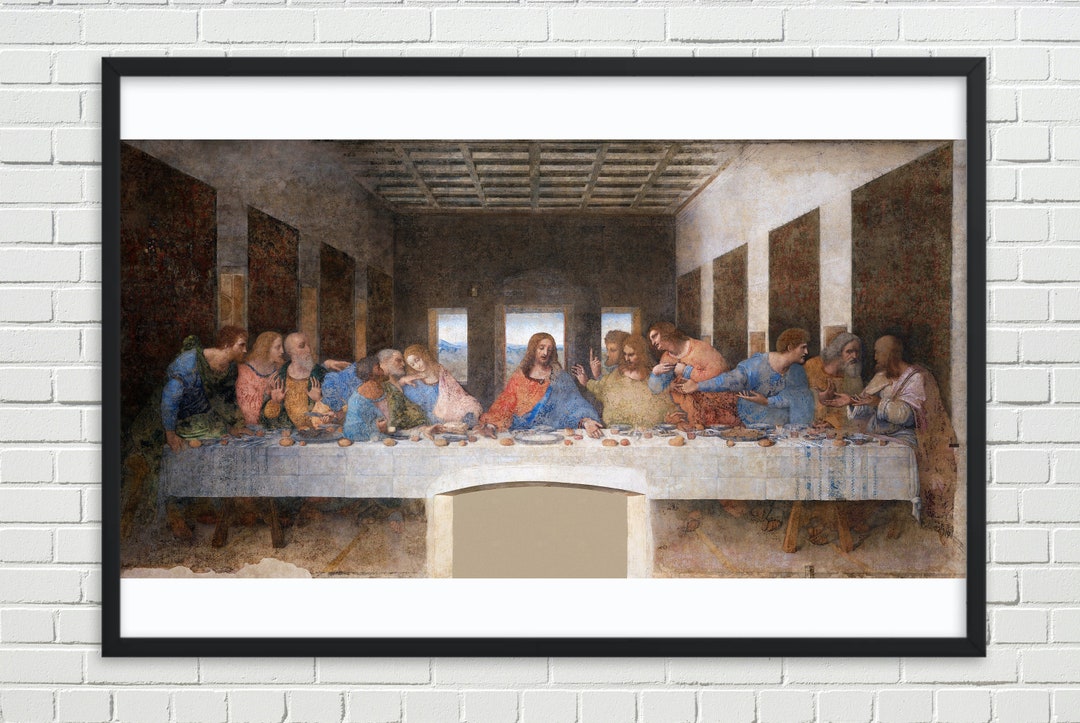 The Last Supper Poster - Etsy