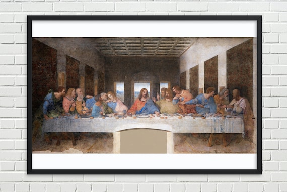 The Last Supper Poster - Etsy