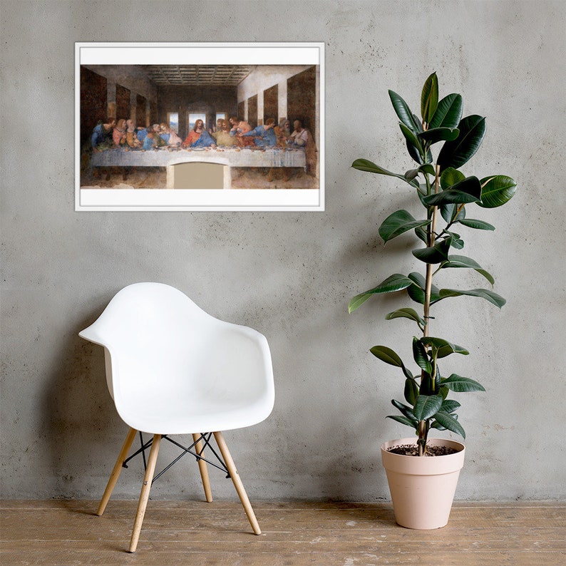 The Last Supper Poster - Etsy