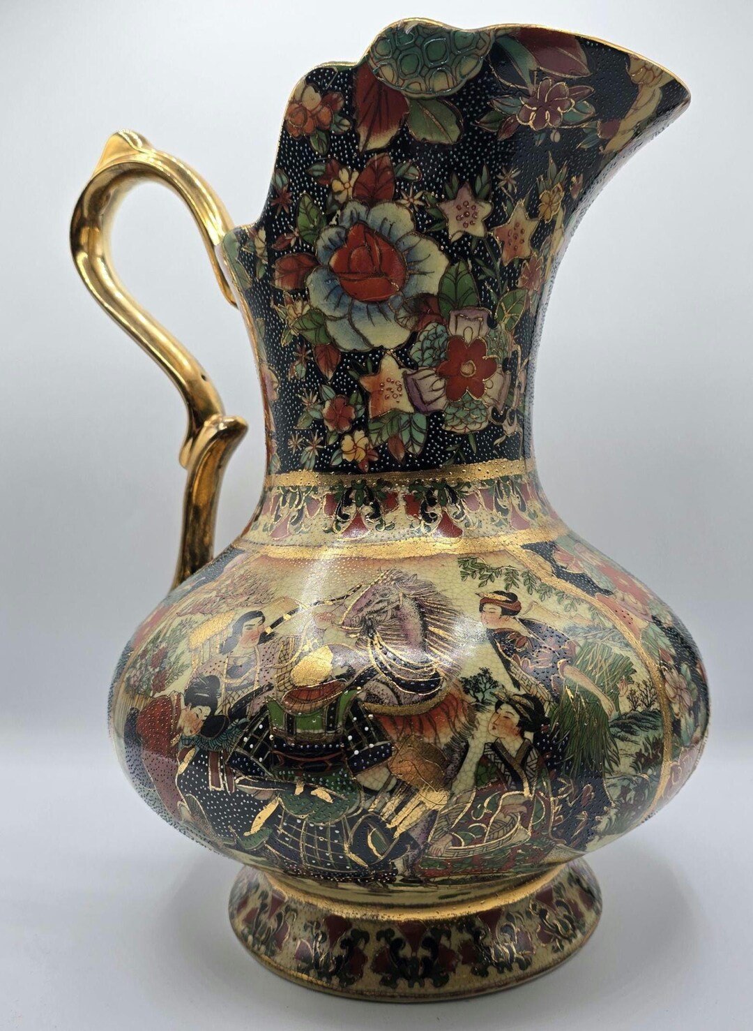 Vtg Possibly Antique Japanese Pitcher - Etsy