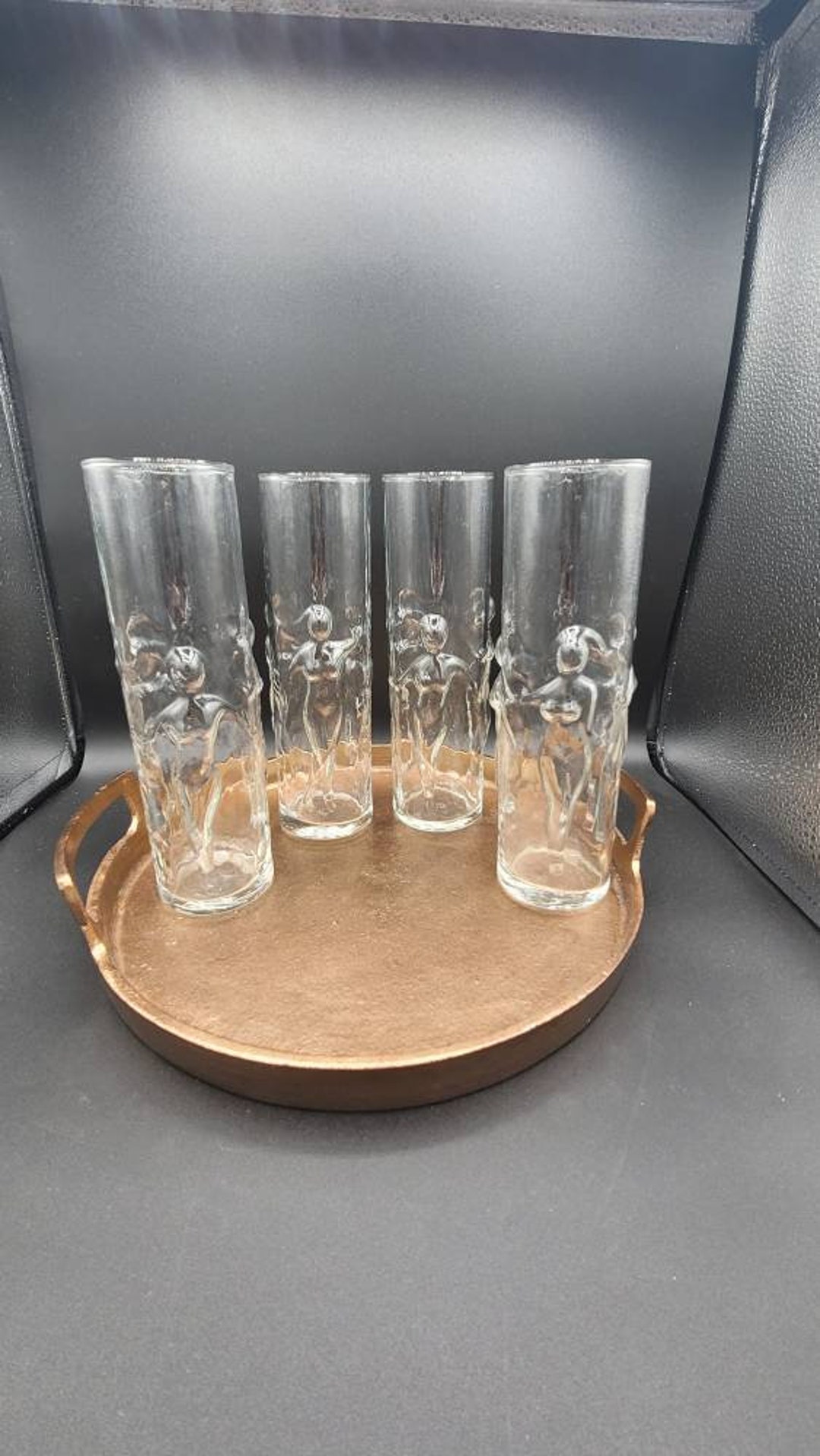 1950s Libbey Glass Mid-century la Femme Cocktail Glasses Set of 6 - Etsy