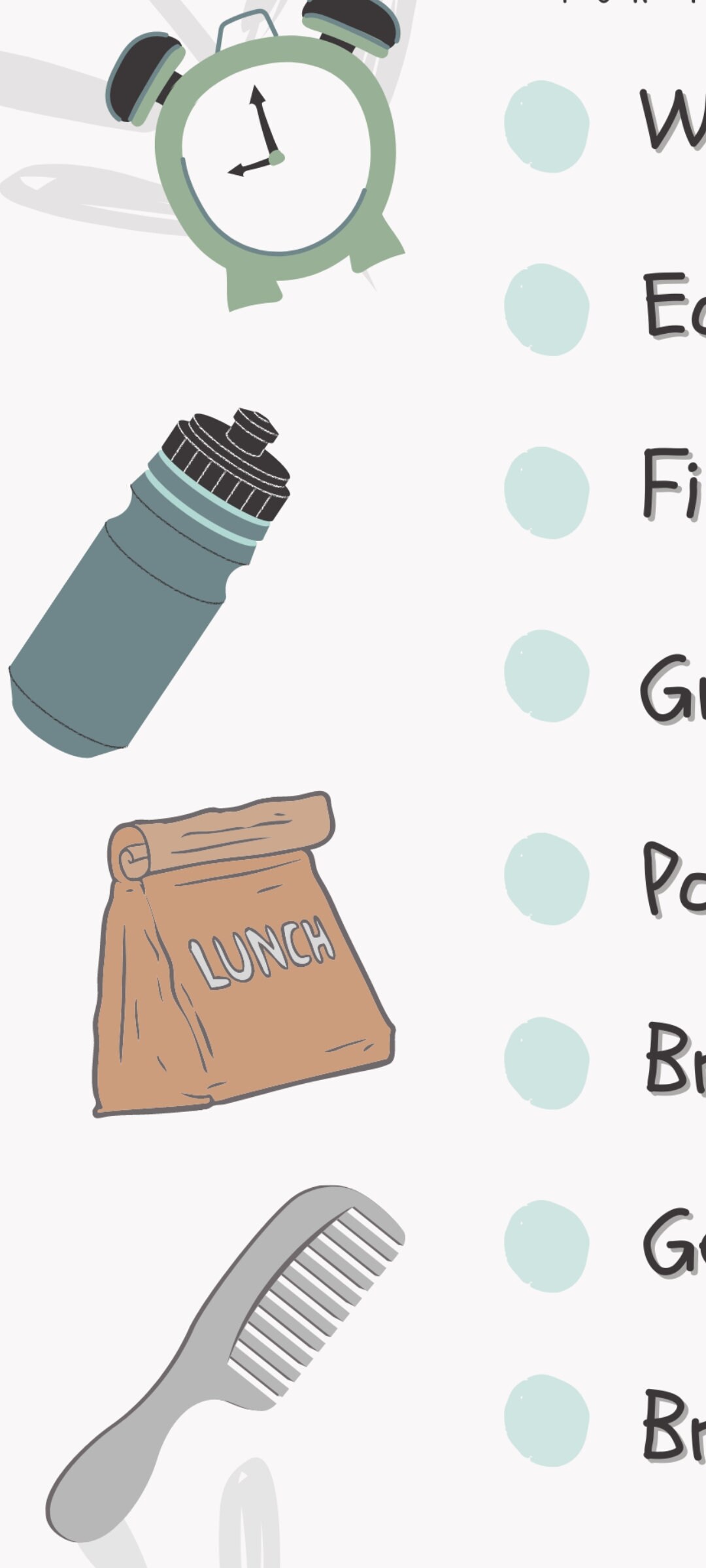 Morning Routine Digital Download - Etsy