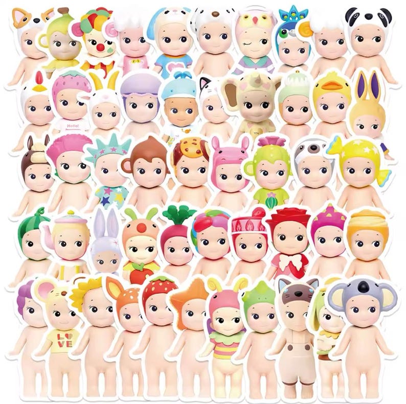 Sonny Angel Sticker Pack - Etsy