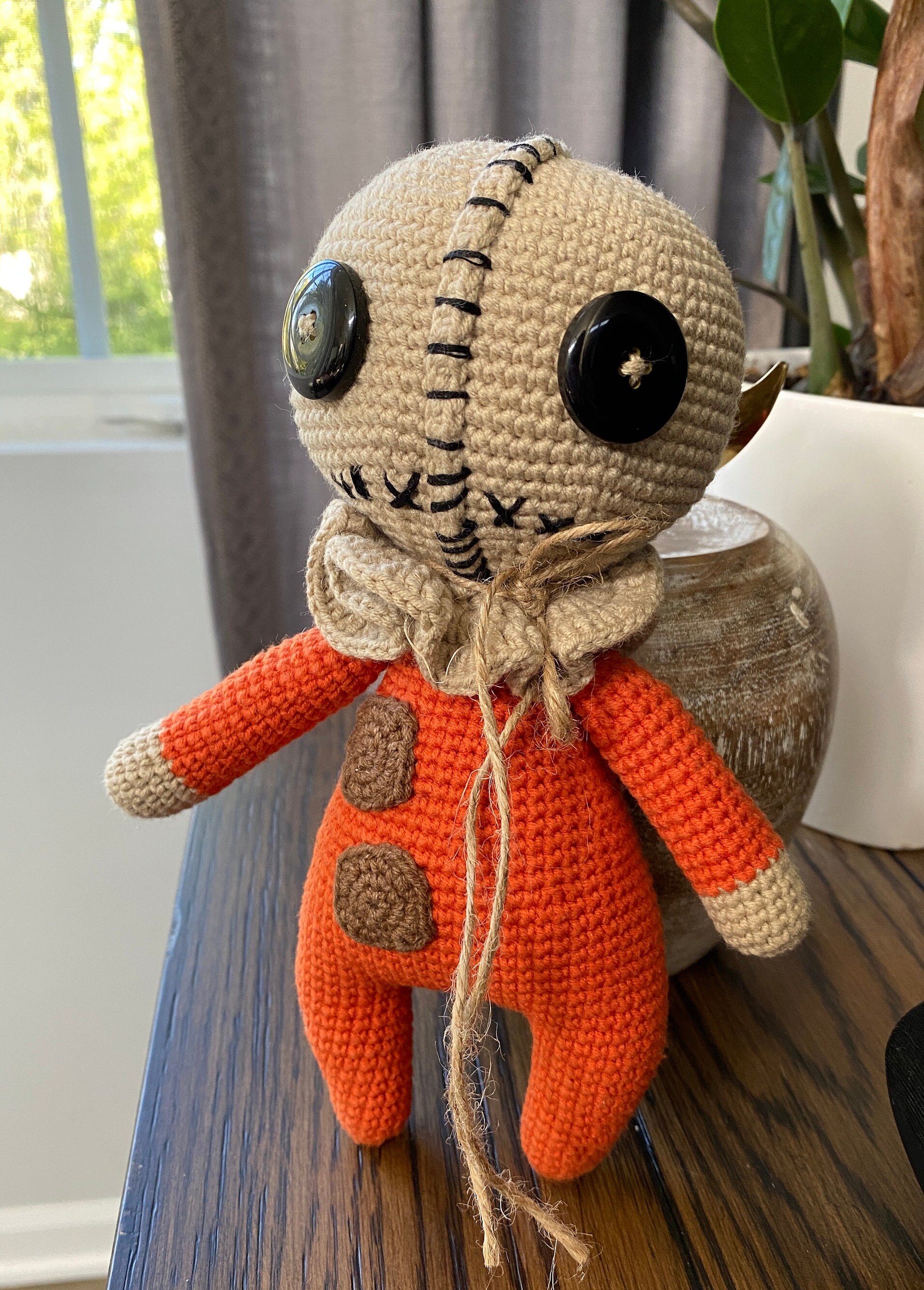 Scary Guy With a Bag on His Head. Creepy Guy. Halloween Toy. - Etsy