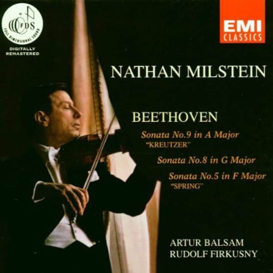 Beethoven, Nathan Milstein, Artur Balsam, Rudolf Firkušný CD, Comp ...
