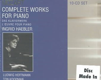 Mozart Ingrid Haebler Complete Piano Concertos 10xcd - Etsy
