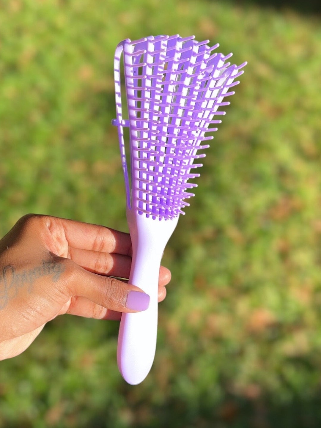 Wide Tooth Detangle Comb Detangle Brush Curly Hair Brush Etsy