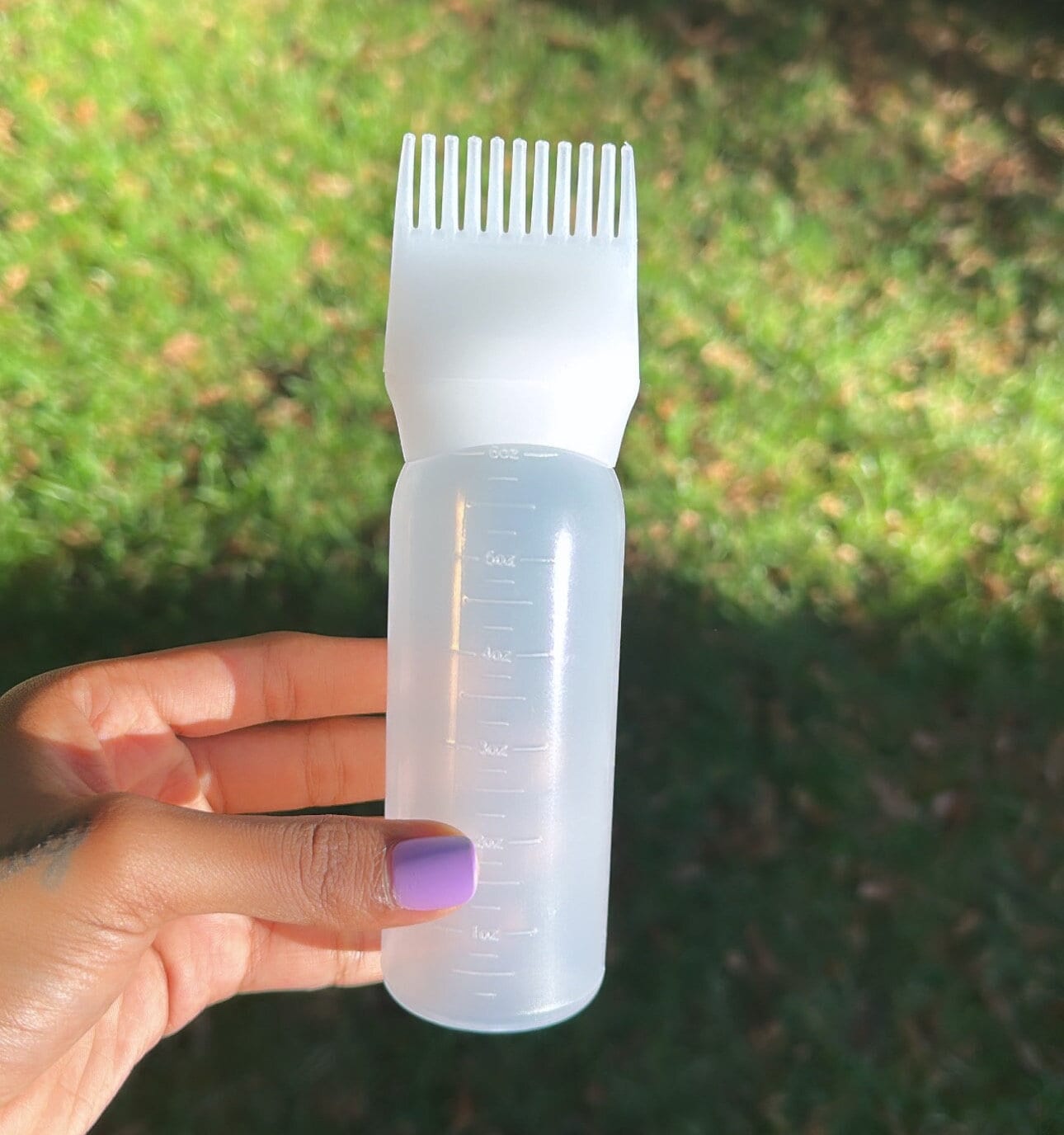 Hair Oil Comb Applicator Scalp Oiling Portable Oil Application For Hair