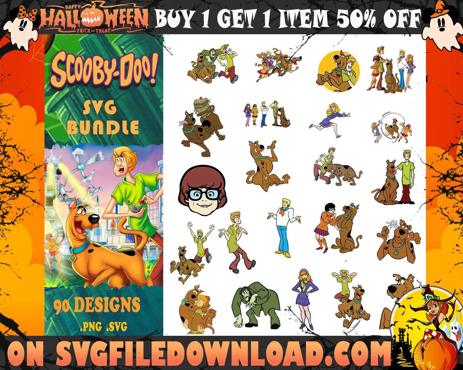 Scooby Doo SVG Scooby Doo Vector Scooby Doo SVG Bundle - Etsy