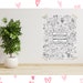 Giant Valentine’s Day Coloring Poster Activity and Decor /digital ...