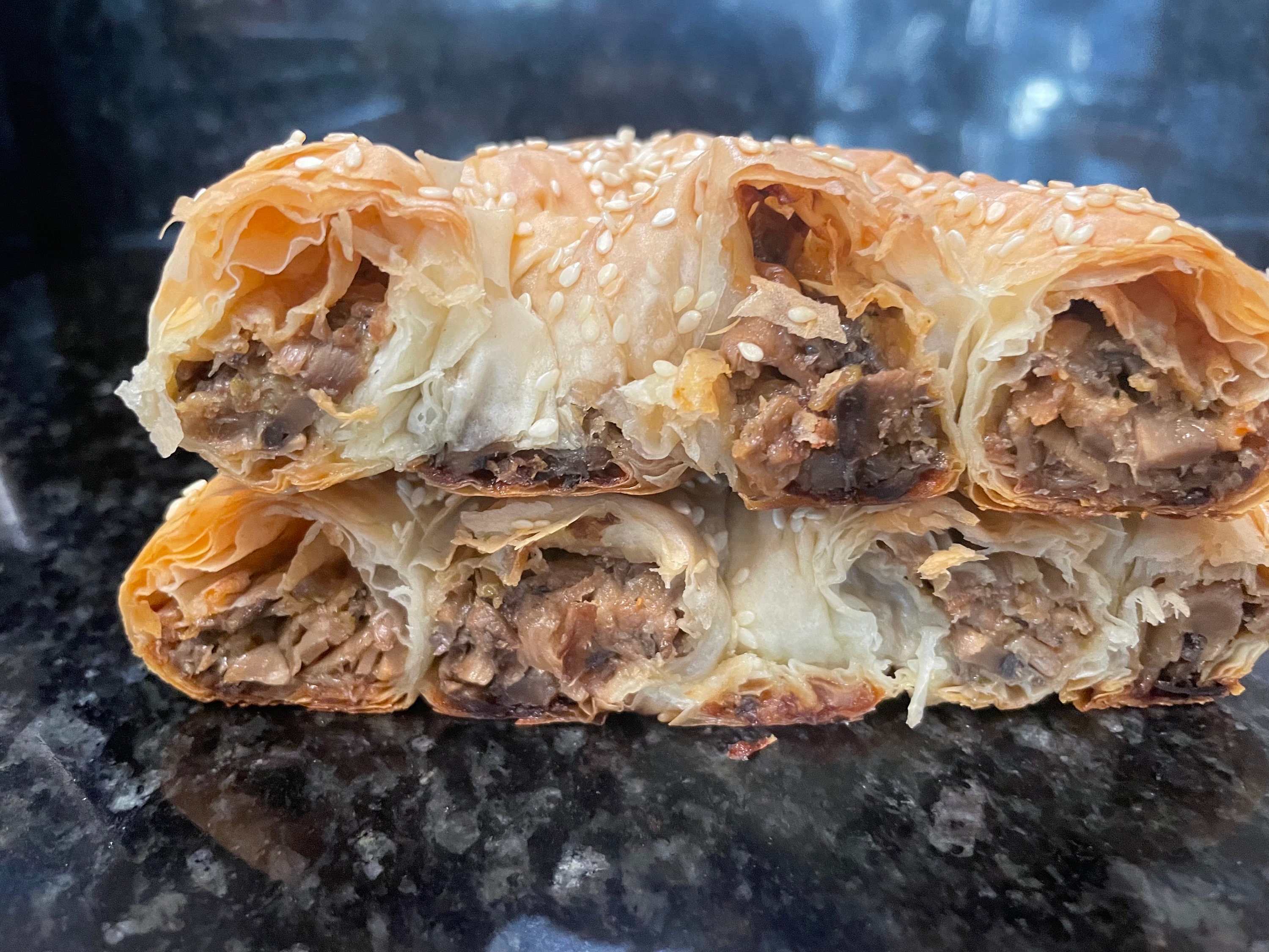 Manitaropita - Mushroom Pie - Etsy