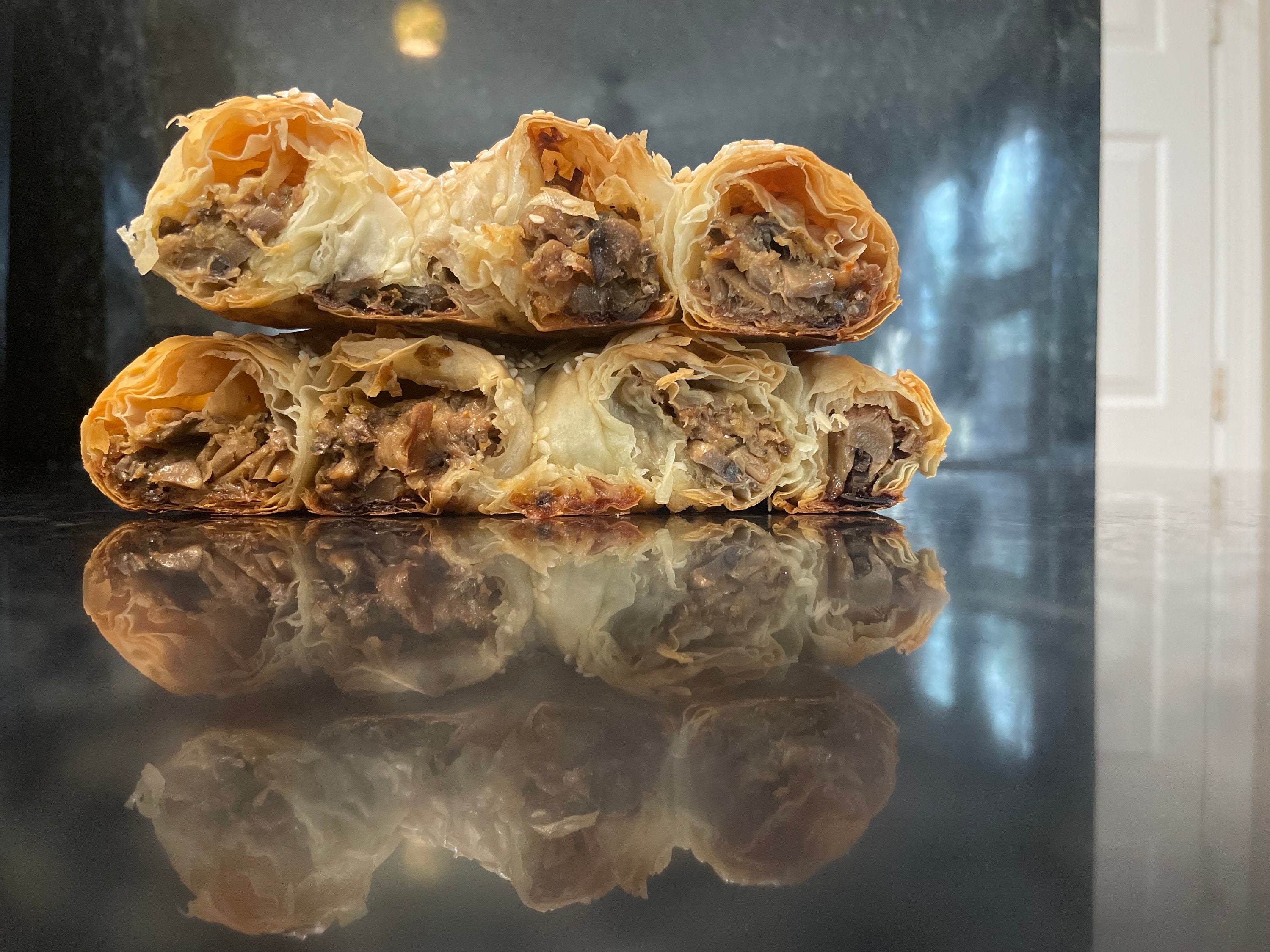 Manitaropita - Mushroom Pie - Etsy